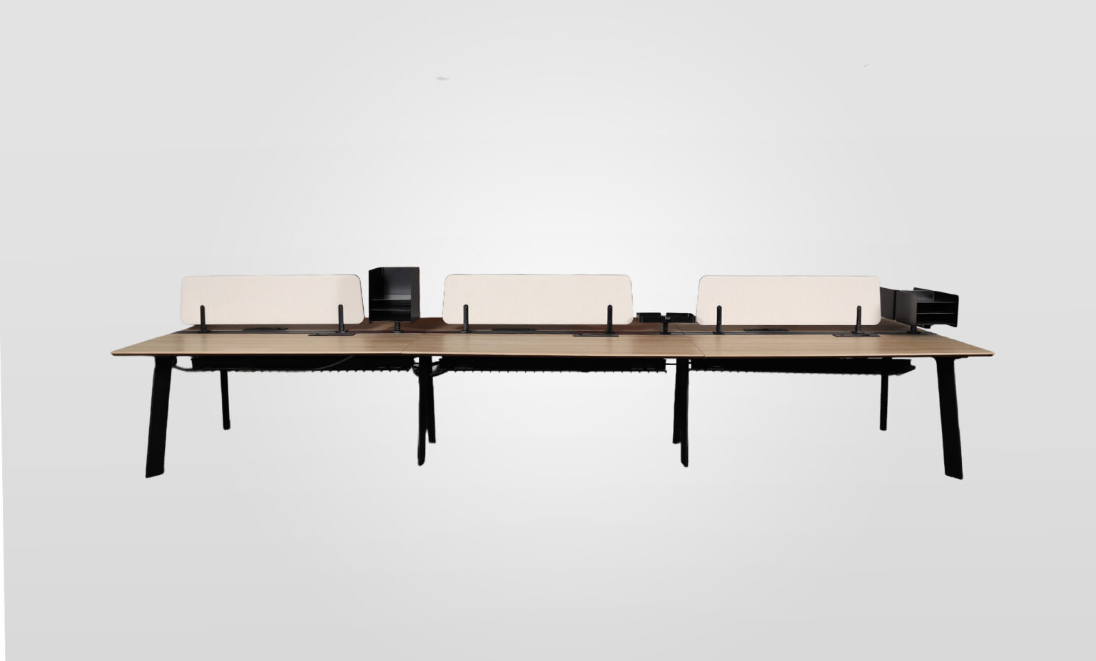 Blade 6P Workstation | Designer Desks | Contemporary Furniture